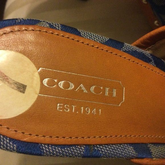 Coach | Shoes | Coach Mules | Poshmark